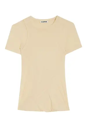 JIL SANDER Crew-neck T-shirt - Neutrals