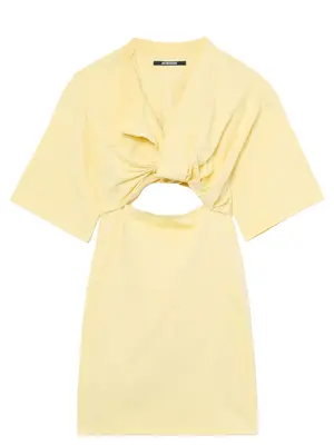 Jacquemus La Robe Bahia Dress - Yellow