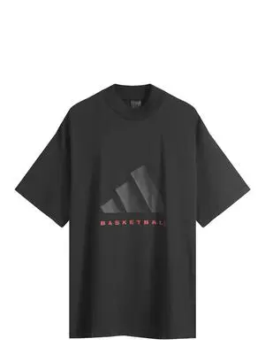 Adidas Basketball T-shirt - Black/red