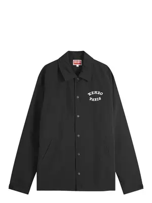 Kenzo Verdy Collection Heavy Coach Jacket - Black