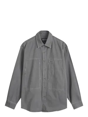 FRIZMWORKS Carpenter Pocket Work Shirt - Charcoal