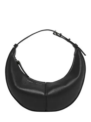 Proenza Schouler Slide Mini Napa Leather Shoulder Bag - Black