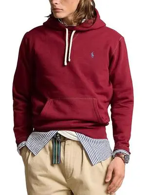 Ralph Lauren Fleece Hoodie - Red