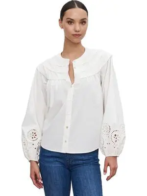VELVET BY GRAHAM & SPENCER Velvet By Graham & Spencer Carden Blouse