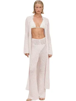 Devon Windsor Camille Flared Knit Pant - Neutral