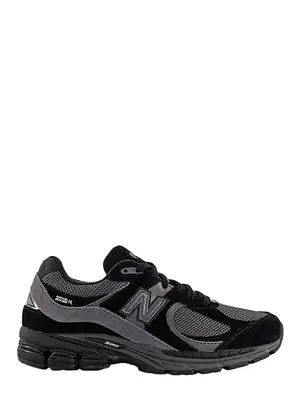 NEW BALANCE 2002 Suede And Mesh Low-top Trainers - Black Black