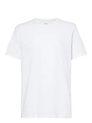 BOSS Business Bodywear Logo-print Pack Of Two Cotton-jersey T-shirts - White