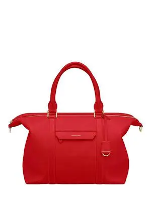 MAISON DE SABRE The Weekend Bag - Pomegranate Red