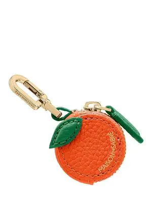 MAISON DE SABRE Sabrémoji Fruit Charm In Orange - Orange Charm
