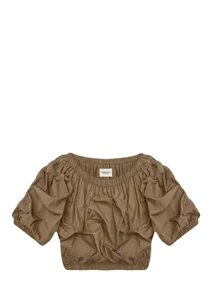 MARANT ETOILE Bertille Top - Green