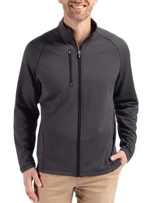 Cutter & Buck Peshastin Quarter-zip Pullover - Black Heather