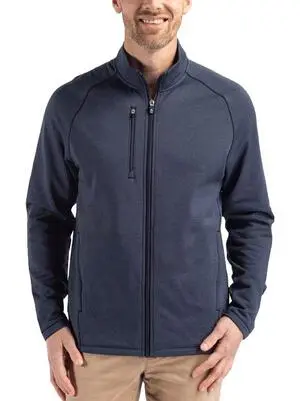 Cutter & Buck Peshastin Quarter-zip Pullover - Navy Blue Heather
