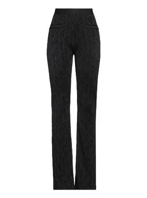 Palm Angels Knitted Flared Pants - Black