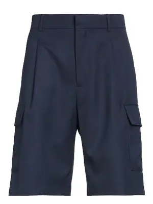 Drole De Monsieur Twill Cargo Shorts - Navy