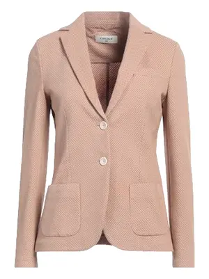 CIRCOLO 1901 CIRCOLO 1901 Single-Breasted Blazer Beige