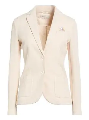 CIRCOLO 1901 Cotton Elastane Jersey Blazer - White