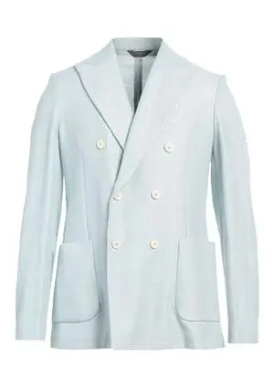 CIRCOLO 1901 CIRCOLO 1901 Sky Cotton-Linen Blazer