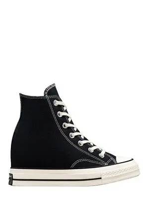 CONVERSE Chuck 70 Wedge High-top Sneakers - Black/egret/white