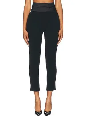 SANS FAFF SANS FAFF Tuxedo Cigarette Pant Black
