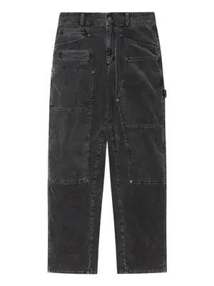 MARANT ETOILE Lois Corduroy Pants - Black