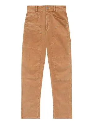 MARANT ETOILE Lois Corduroy Pants - Camel
