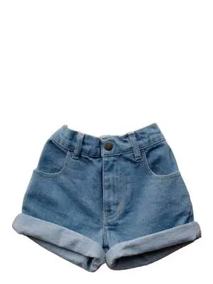 THE SIMPLE FOLK Denim Shorts - Light Denim