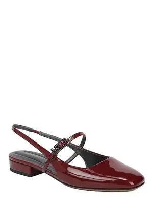 Franco Sarto Franco Sarto Destin Slingback Flat Light Oxblood Red