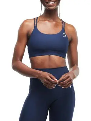 PELOTON Peloton Cadent Strappy Elevate Bra Deep Navy