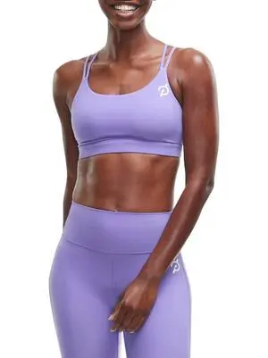 PELOTON Peloton Cadent Strappy Elevate Bra Purple Haze
