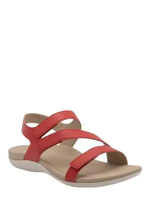 ABEO Oasis Strappy Sandal - Red - Regular