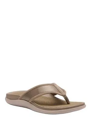 ABEO ABEO Laguna Thong Sandal Fossil