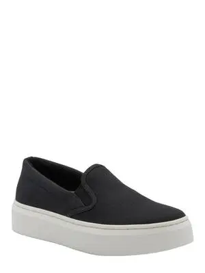 ABEO Jumpstreet Slip-On Sneaker Black Canvas - Regular