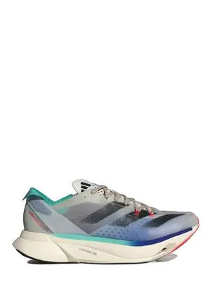 Adidas Adizero Adios Pro 3 Sneakers - Off White/aurora Ink/flash Aqua