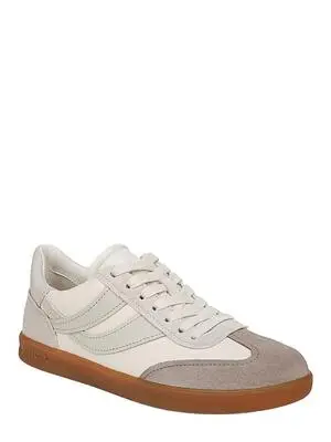 Vince Oasis Sneakers Foam White/hazelstone Gray Leather
