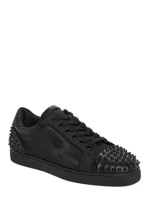 CHRISTIAN LOUBOUTIN Christian Louboutin Seavaste 2 Orlato Flat Sneaker Black/ Black Matte