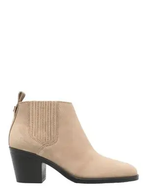 TOD'S 70mm Suede Ankle Boots - Neutrals