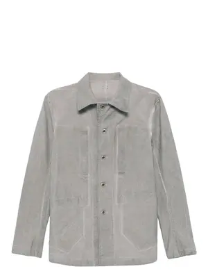ISAAC SELLAM EXPERIENCE Worker Shirt Jacket - Grey