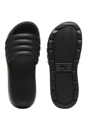 PUMA Karmen Puffy Slides Black
