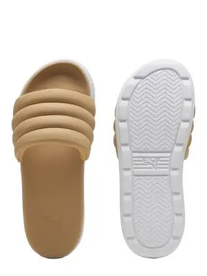 PUMA Karmen Puffy Slides Brown