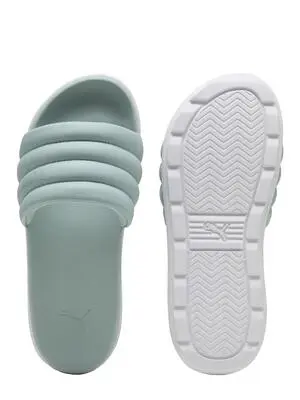 PUMA Karmen Puffy Slides Green