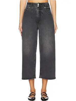 PISTOLA Scarlett Crop Wide Leg Jeans - Nightlife