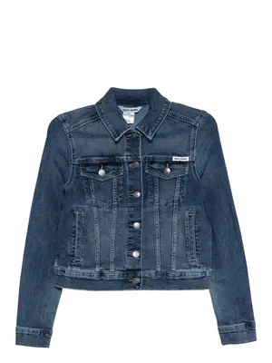 Dkny Denim Trucker Jacket - Blue