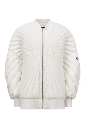 Rick Owens X Moncler Woven Radiance Peter Jacket - Milk