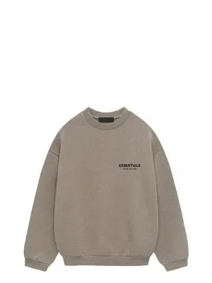 Fear Of God Essentials Fleece Crewneck Sweatshirt - Heather Gray