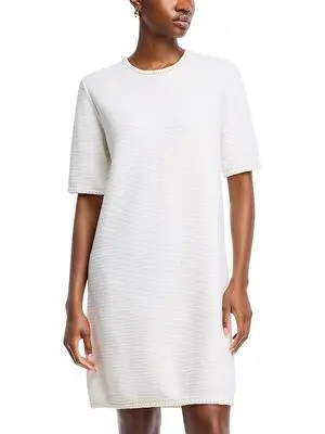 Fabiana Filippi Knit Shift Dress - Beige Over