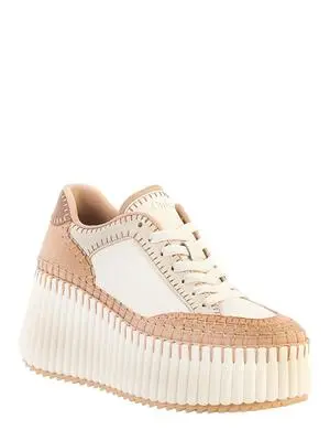 Chloé Nama Sneakers - Soft Powder