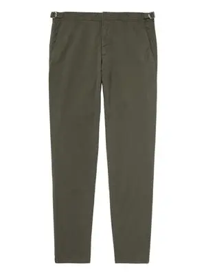 Orlebar Brown Fallon Straight-leg Trousers - Green
