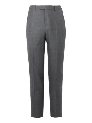 PAUL SMITH Paul Smith - Straight-Leg Prince Of Wales Checked Wool Suit Trousers - Men - Gray - UK/US 32