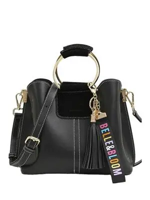 BELLE & BLOOM Twilight Leather Crossbody Bag - Black