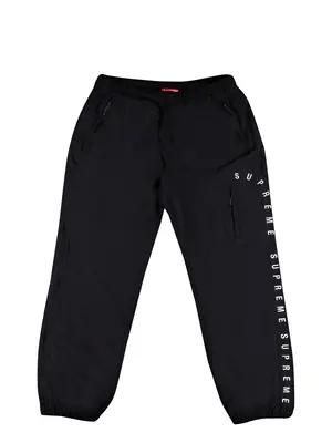 Supreme Curve Logos Ripstop Pant - Black